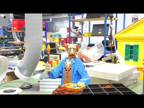 Timelapse: The Making of the LEGO Yellow House | Van Gogh Museum