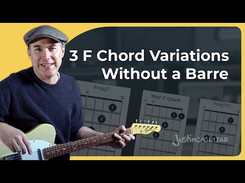 3 F Chord Variations You Need to Know