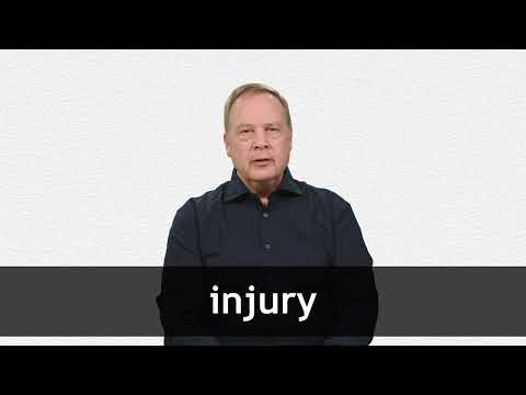 INJURY definition and meaning | Collins English Dictionary