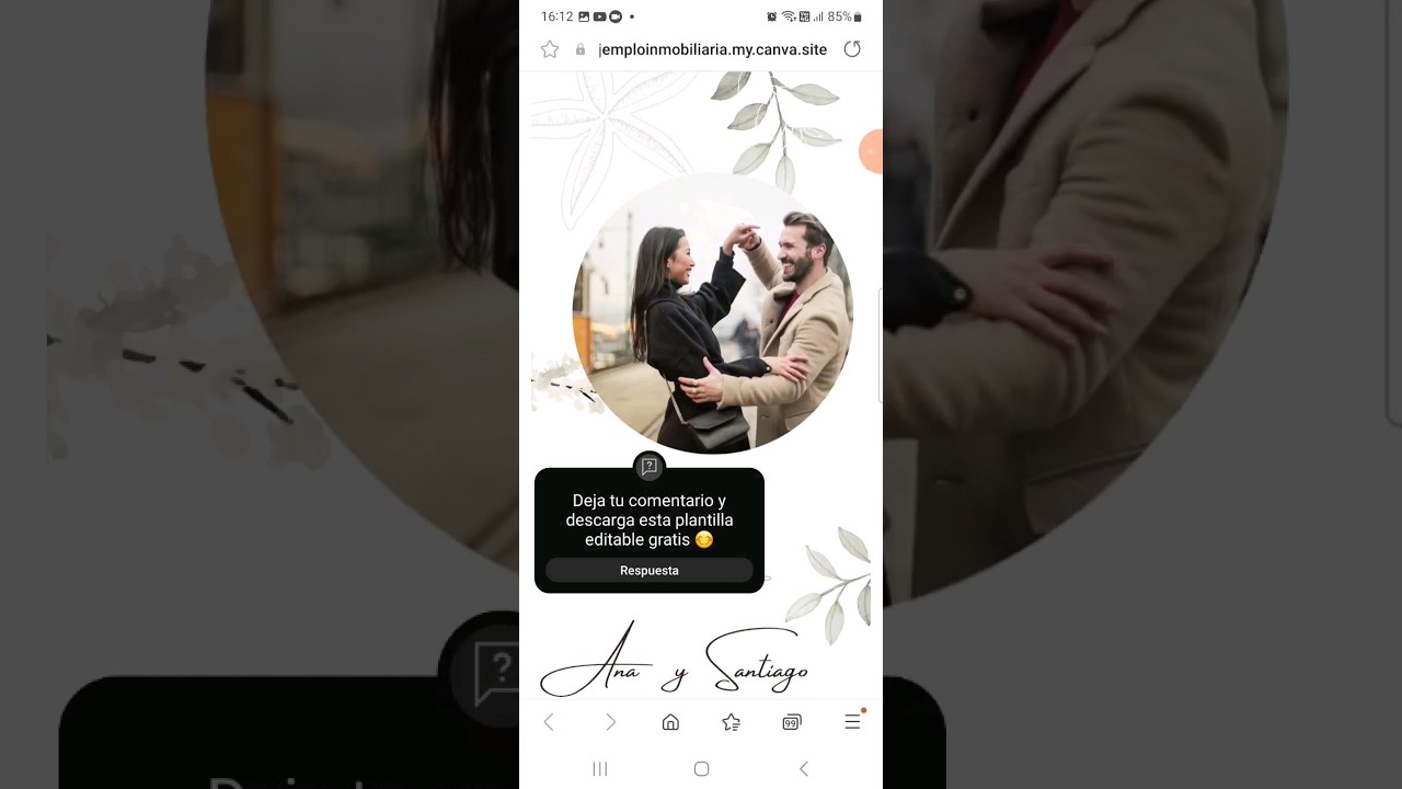 Invitación de Boda 😍 Descarga Plantilla Editable #canva2024 #invitacionboda2024 #plantillas