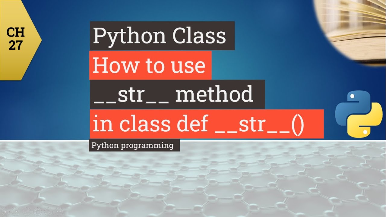 Python tutorial - Python method str - How to use str method in Python