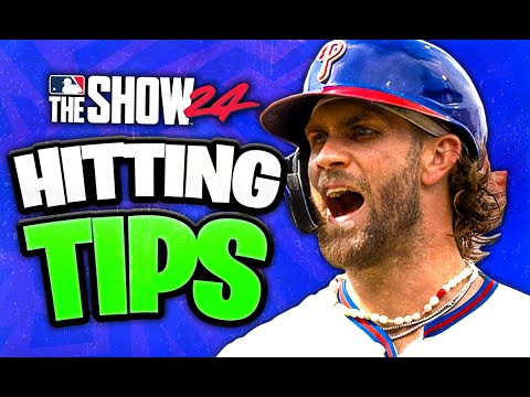 MLB The Show 24 Hitting Tips! Improve Pitch Recognition, Destroy Fastballs, BEST Controller Settings
