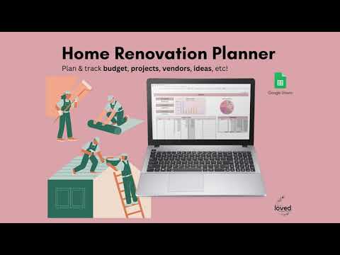 Home Renovation Planner | Template Tutorial