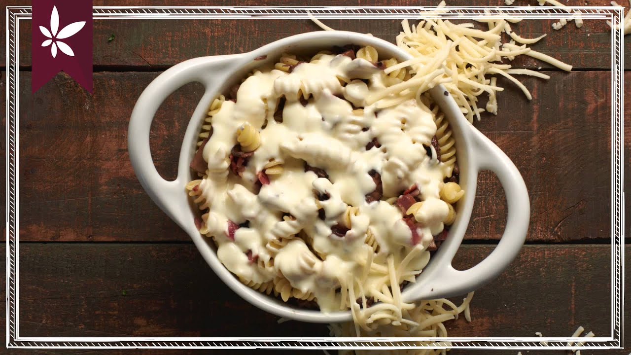 ElBuenQueso | Fusil de portobello con salsa de queso manchego NocheBuena