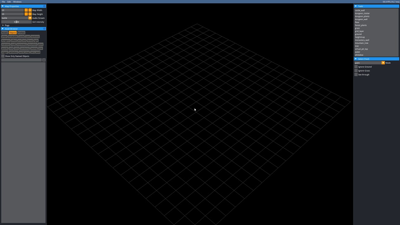 02 - Druidstone Level Editor - Navigation & UI