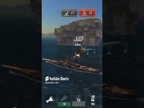 Battle of warships new shorts #modernwarships #militaryships #gaming #usmilitarycombat