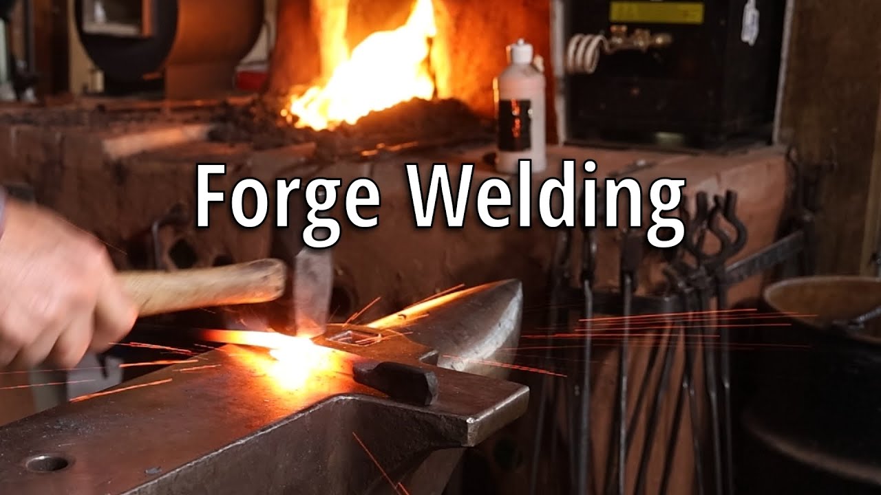 Forge Welding basics - Blacksmithing for Beginners