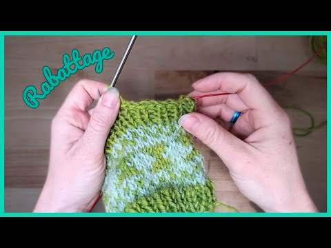 Le rabattage à l'islandaise (Icelandic Bind off) - Tutoriel