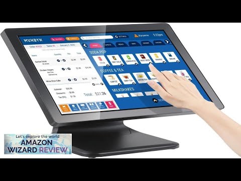 MUNBYN 17-inch POS-Touch-Screen-Monitor POS-System-for-Small-Business Multi-Touch Monitor Review