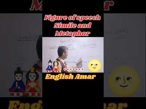 Simile and Metaphor| Simile Figure of speech| @EnglishAmar #shorts #english #ytshorts #viral