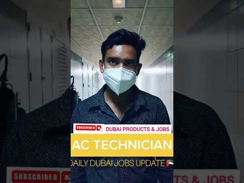 AC Technician & AC Maintenance Jobs in Dubai. AC Technician job in Dubai, Hiring AC Technician π¦πͺ
