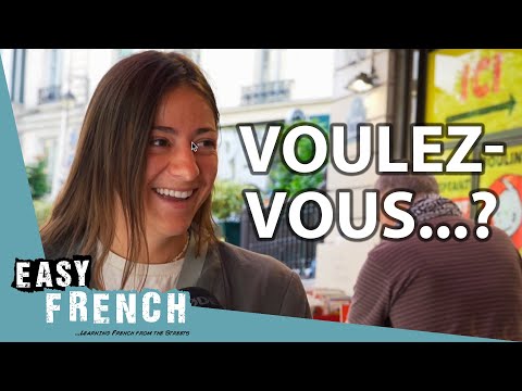 Real Life Sentences with the Verb “Vouloir” | Super Easy French 188