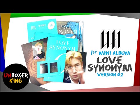 WONHO 이호석 || LOVE SYNONYM PART 1: RIGHT FOR ME || VERSION 2 || KPOP ALBUM UNBOXING