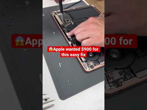 MacBook Air LCD Screen Replacement. #apple #macbookrepair