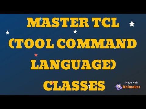 MASTER TCL(TOOL COMMAND LANGUAGE) CLASSES | Visit us : www.vlsiforall.com