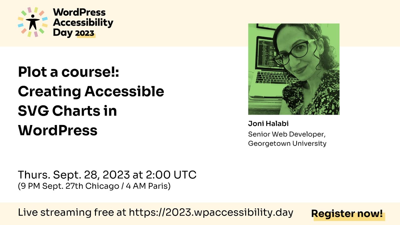Plot a course!: Creating Accessible SVG Charts in WordPress