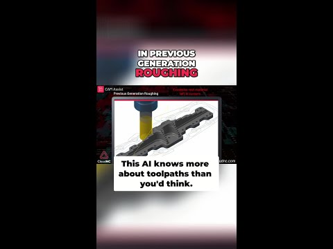 ⚙️ CAM Assist: New Next-Gen Roughing vs. Previous Gen – Material Removal Showdown! 💥🛠️