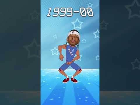 Allen Iverson's Career in 30 seconds! (NBA Quick History)