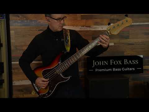 Alleva Coppolo KPB5 Custom Modified PJ - Cherry Burst | Reverb