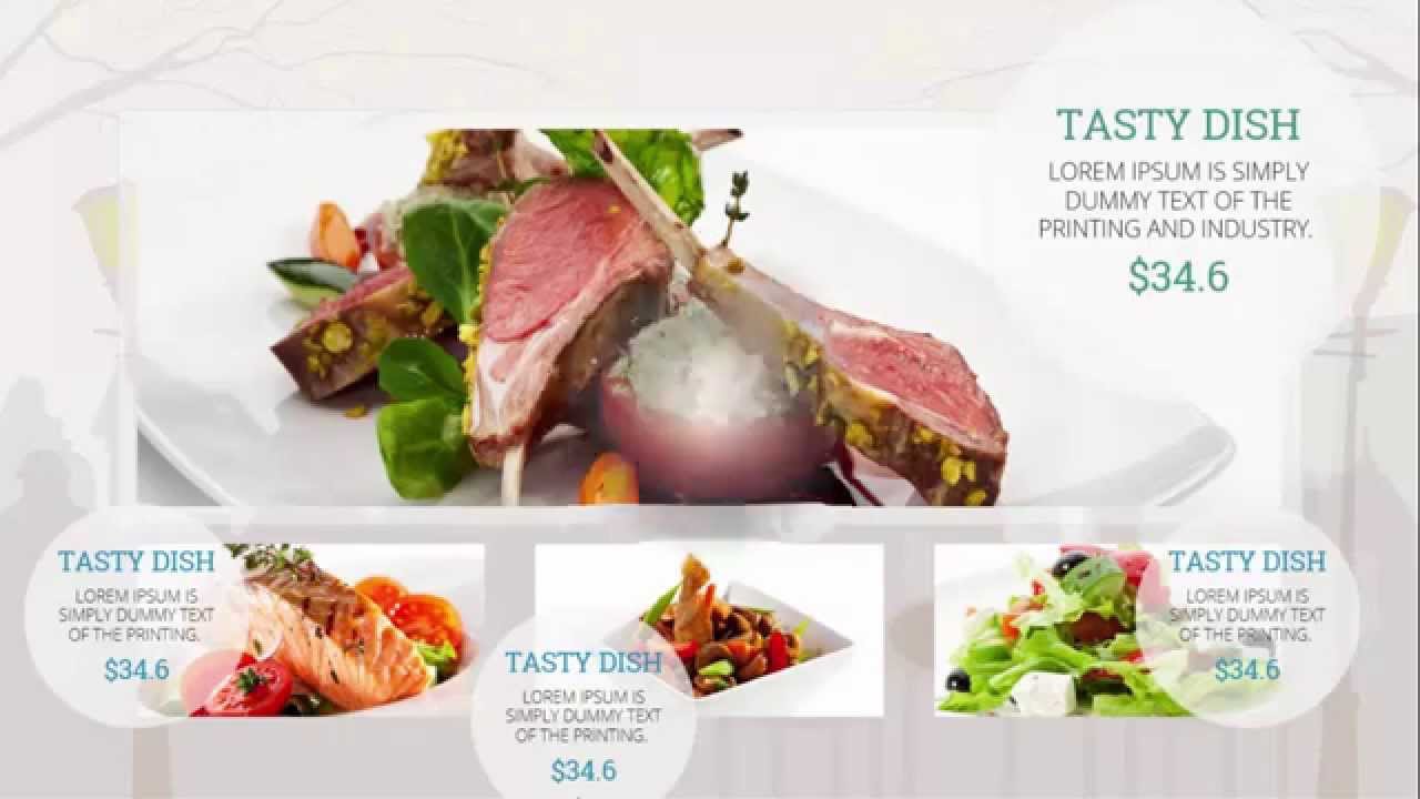 PowerPoint Templates Free - Restaurant
