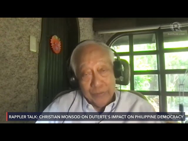 WATCH: Constitution framer hits Supreme Court, Ombudsman for Duterte ...