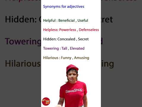 Synonyms for Adjectives in English (41)