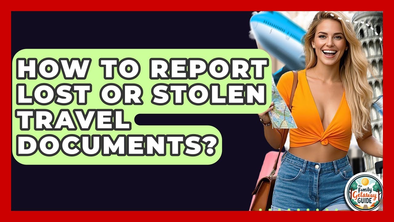 How To Report Lost Or Stolen Travel Documents? - The Family Getaway Guide