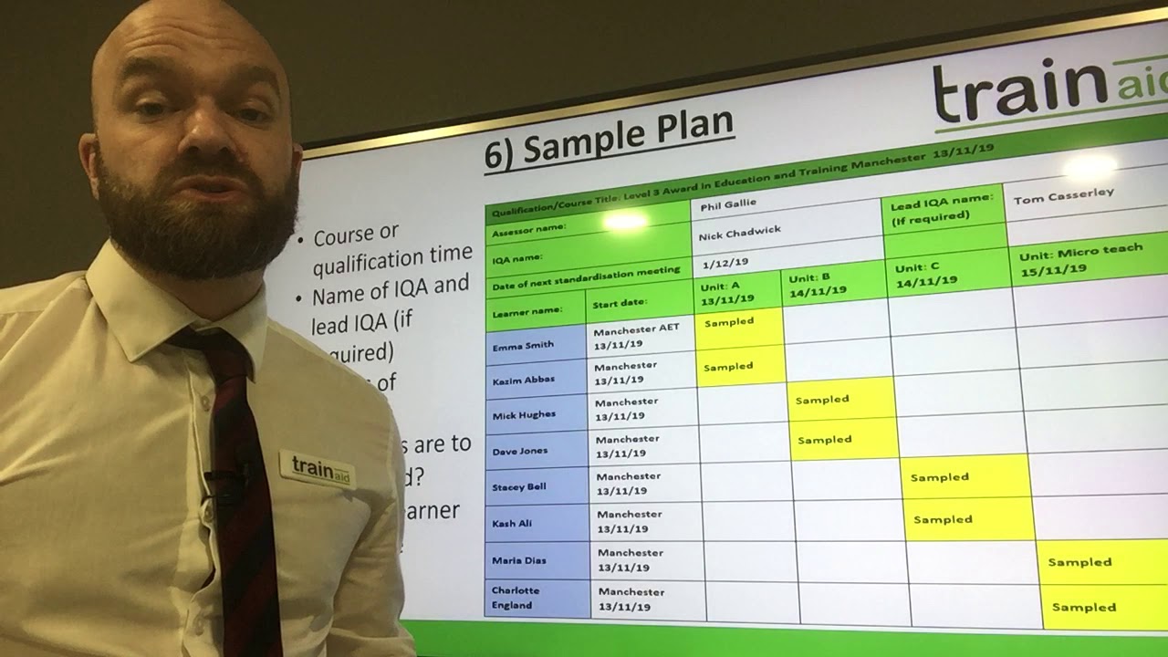 6. Sample Plan
