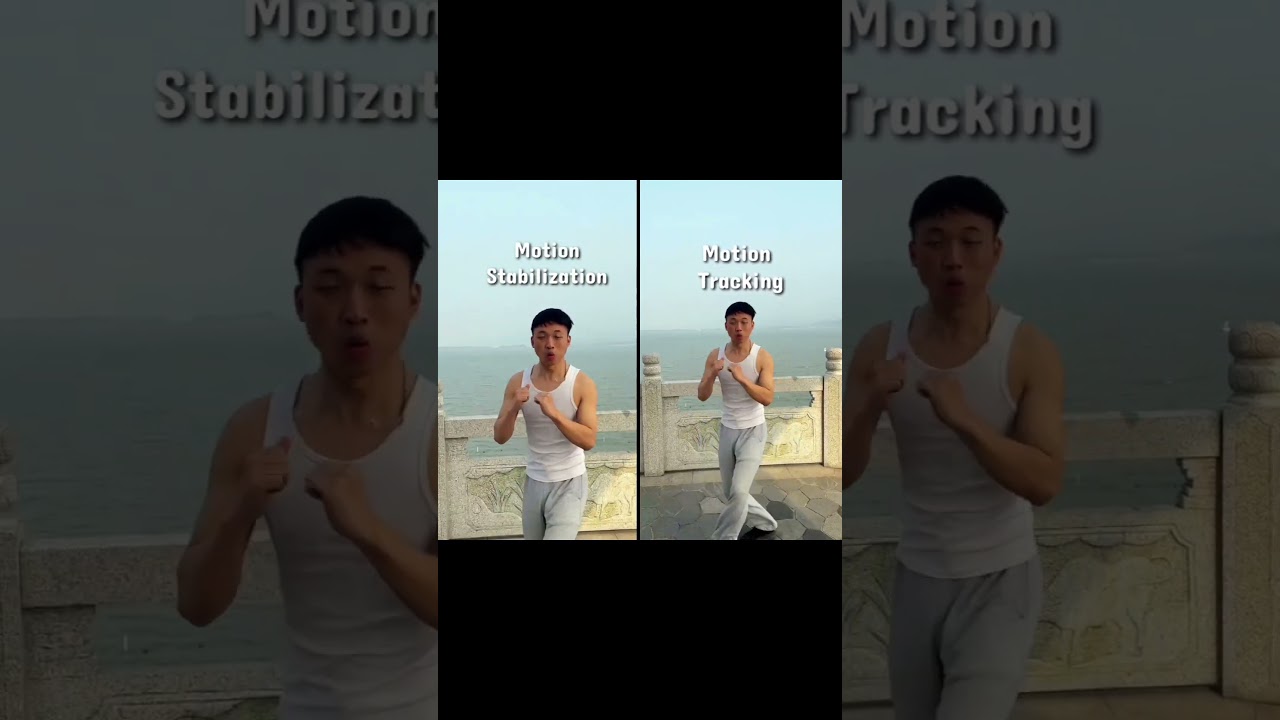 Testing my motion tracking video editor app for Android