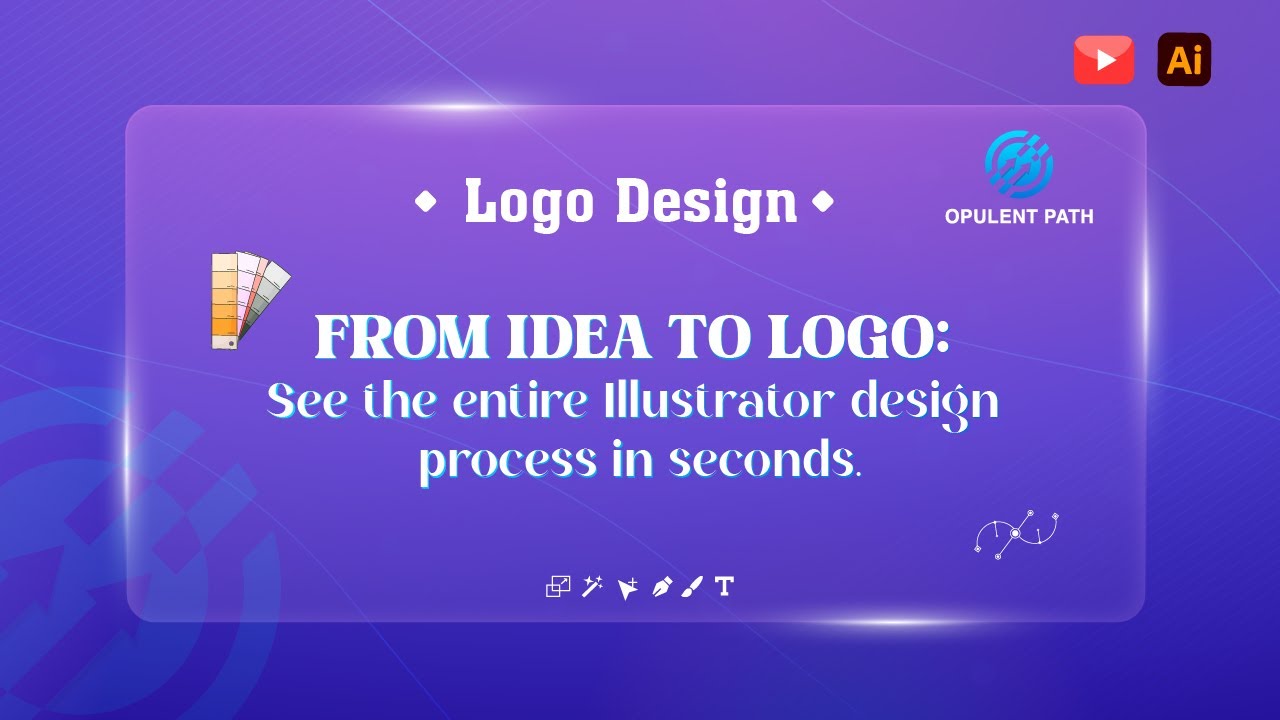 Luxury Circular Logo Design in Adobe Illustrator | Premium Brand Identity | Modern Finance Logo