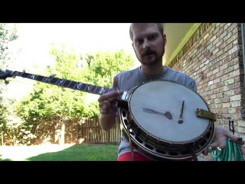 Armrest-less and Dangerous | left-handed Gibson banjo test