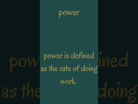power| define power | defination of power