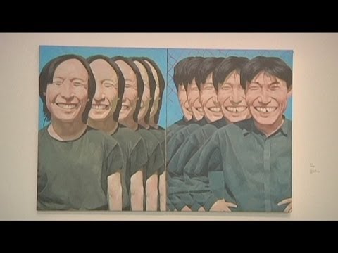 euronews le mag - Chinese artist's laughing figures go on show