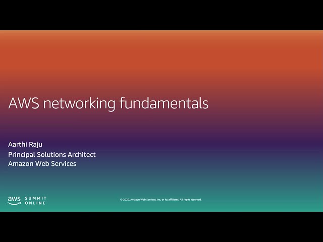 Understanding AWS Networking Fundamentals: A Comprehensive Guide | Galaxy.ai