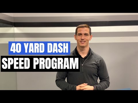 40 Yard Dash Speed Program (7 Day Trial)