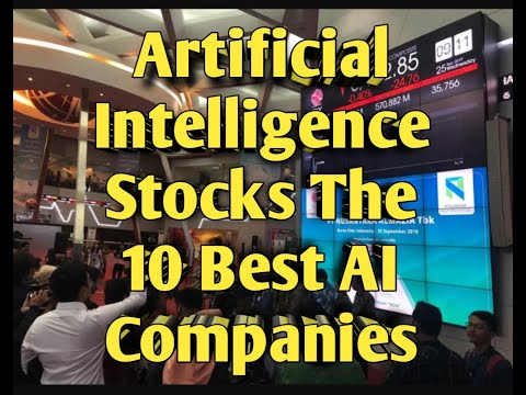 Artificial Intelligence Stocks The 10 Best AI Companies news update investment money google amazon