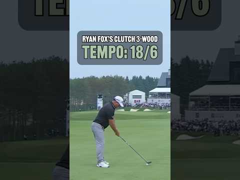 Ryan Fox’s clutch 3-wood to win the RBC Canadian Open was Tour Tempo! #golf