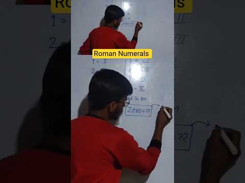 Full Video 👆 Roman Numeral of Zero #kamtawallah #maths #romannumerals #shorts #education