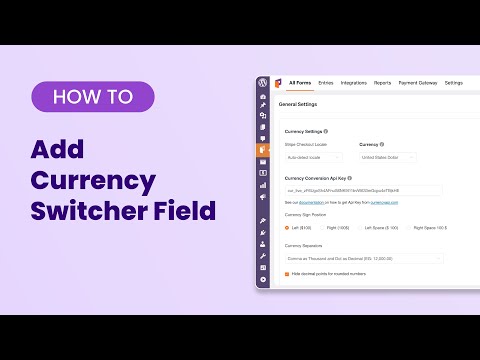 Currency Switcher Feature on Paymattic (135+ Currency)