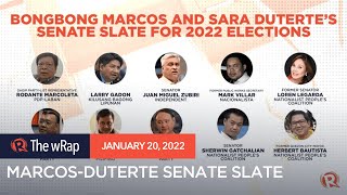 Marcoleta top pick in 10-member Marcos-Duterte Senate slate