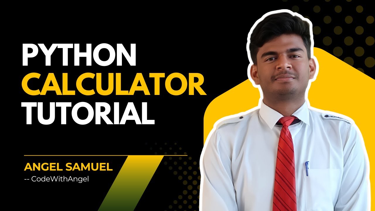 Build a Simple Calculator in Python | Step-by-Step Python Tutorial 2025