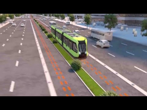 China Built a Self-Driving Train-Bus Hybrid Vehicle