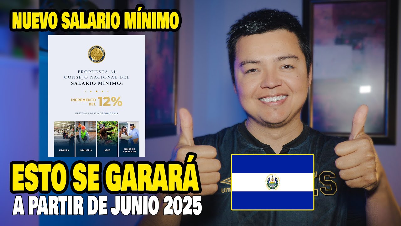They're raising the minimum wage in El Salvador! How much will you earn now? I'll tell you 🤑💰