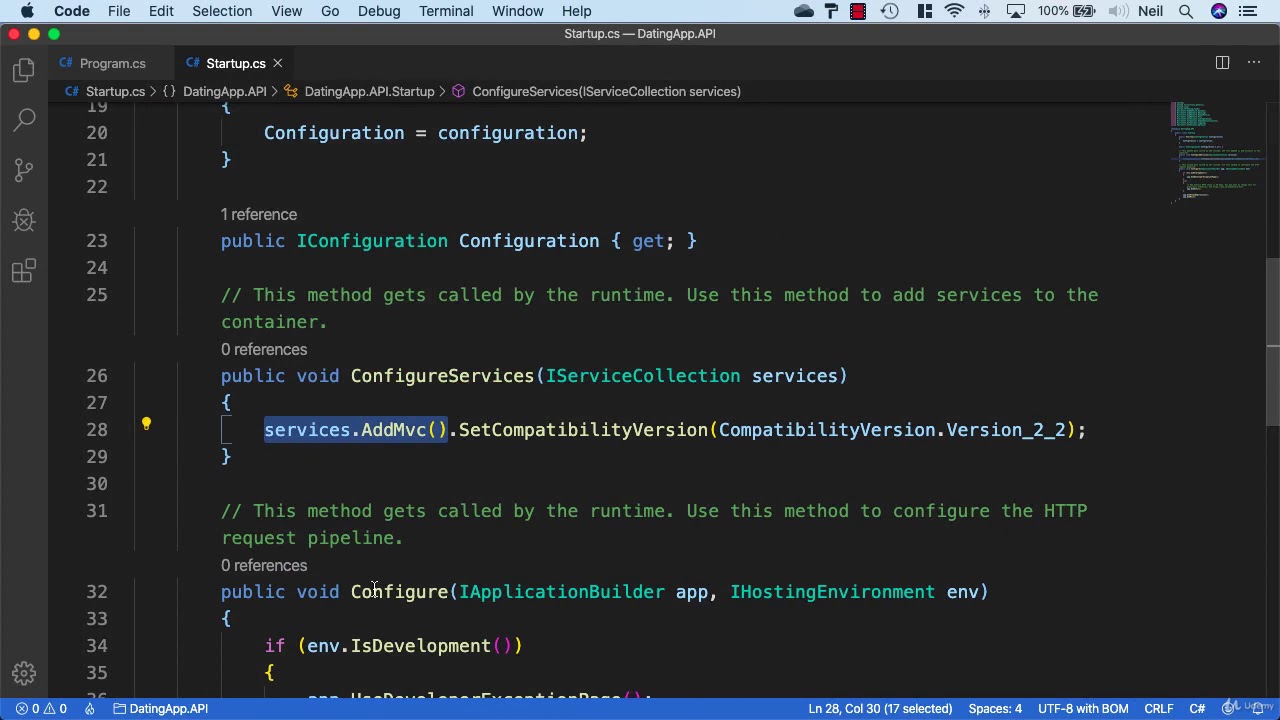 5  Differences between a  Net Core 2 2 Web API template and  Net Core 3 0 template