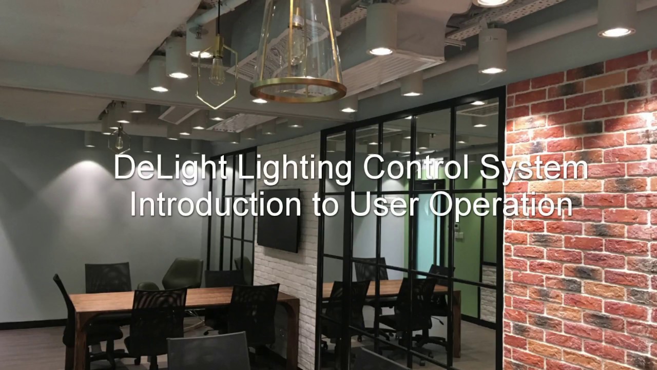 DeLight Lighting Control System - User Operation
