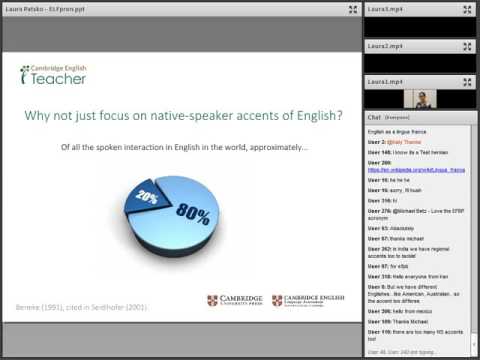 Webinar recording: Helping learners listen to different accents | ELF ...