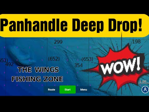 DEEP DROP FISHING SPOTS MAP: Florida Gulf Panhandle