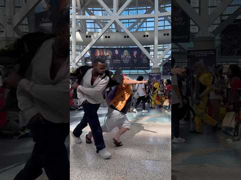 I Knocked Out Cosplayers at Anime Expo ππΎπ€ #ko #animeexpo #shorts