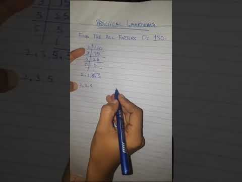 All Factors Of 150 with Easy Method