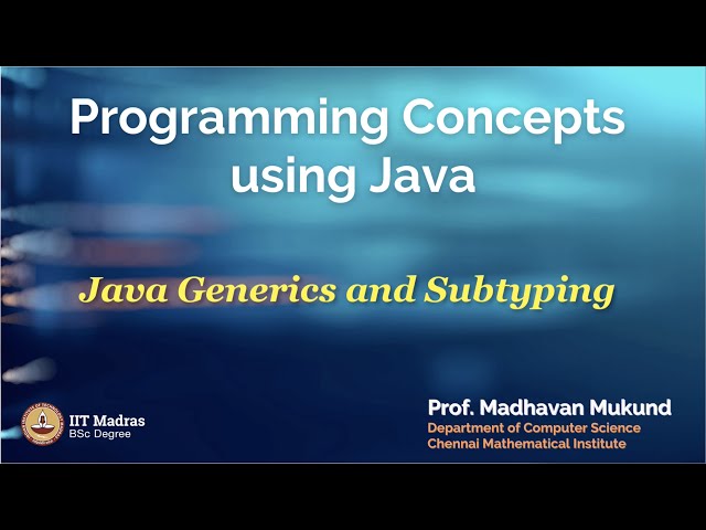 Understanding Java Generics and Subtyping | Galaxy.ai